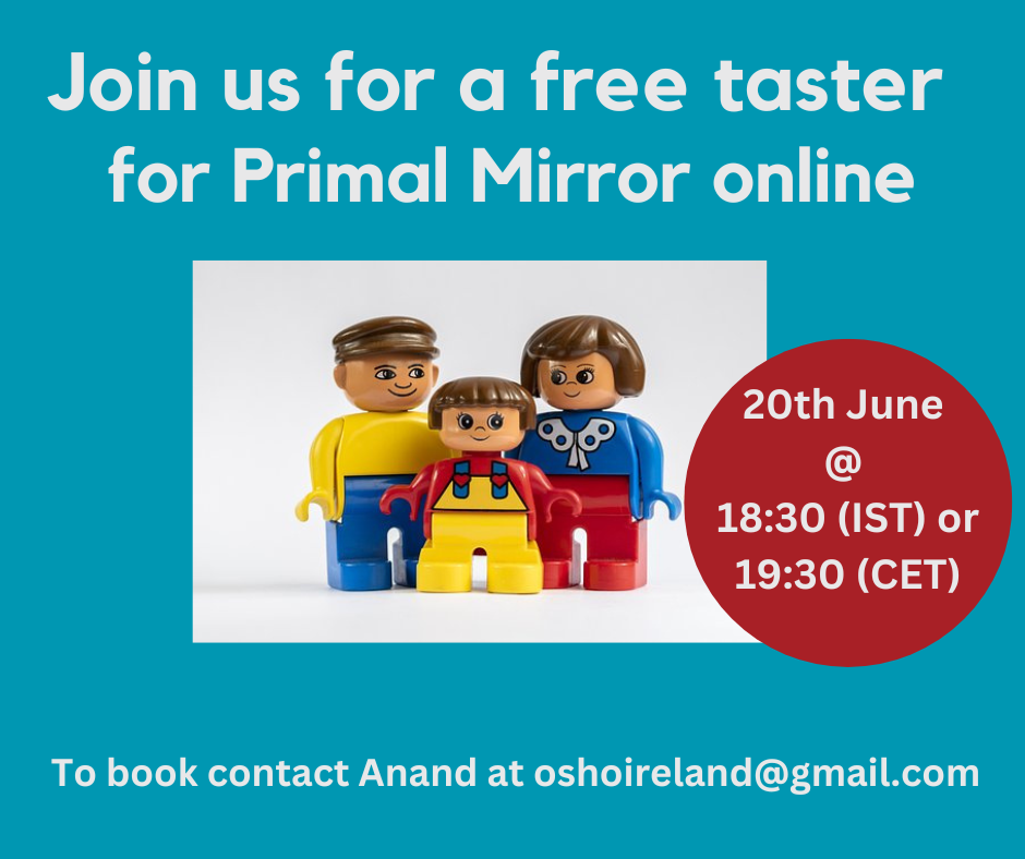 Join us for a free taster of Primal Mirror Online – Osho Ireland